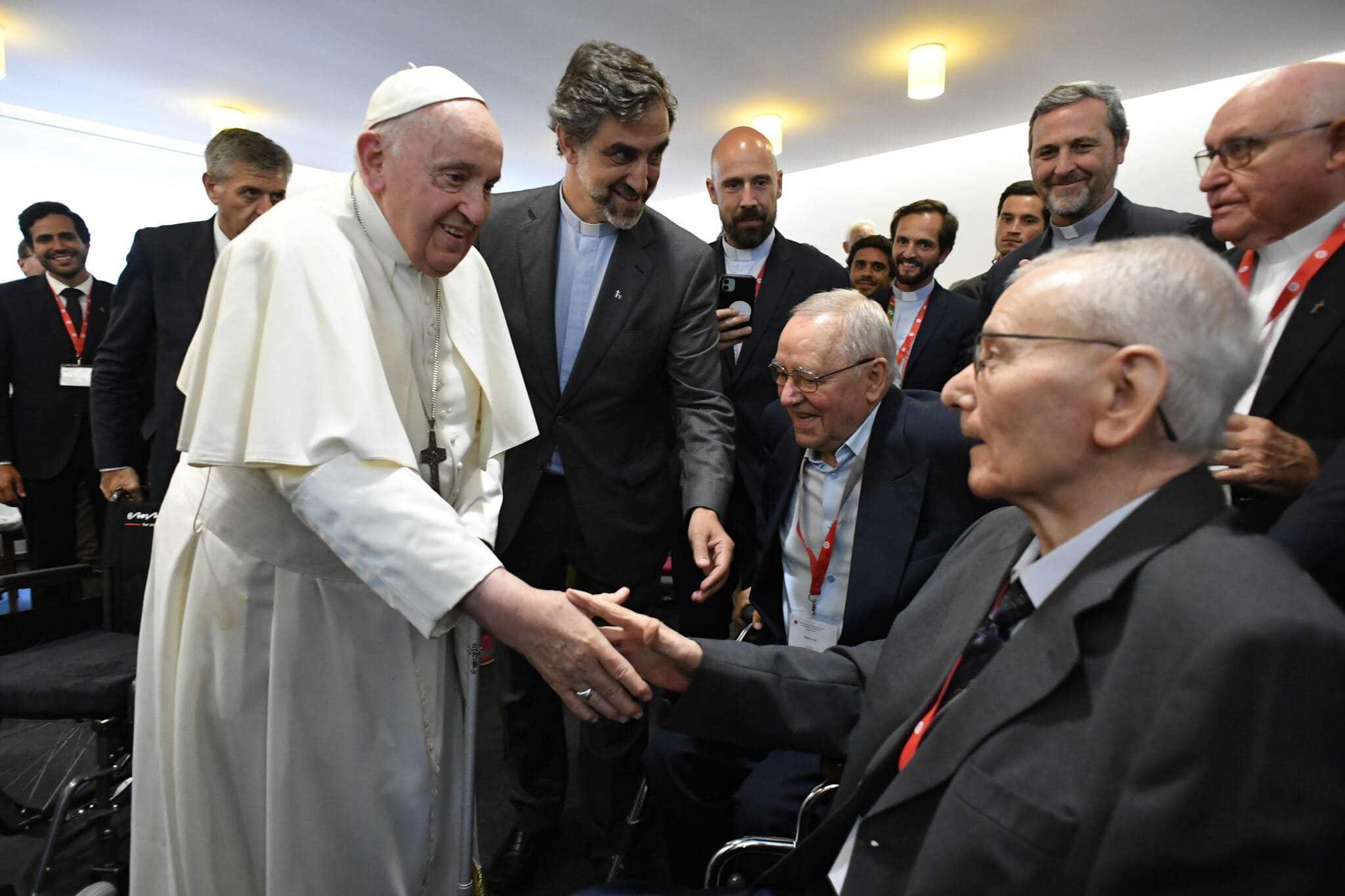 «Aqui a água foi bem agitada» - Papa Francisco em conversa com jesuítas ...